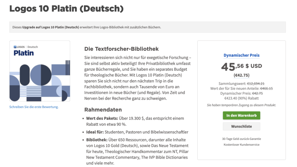 12 Gründe, warum Logos günstig ist - Logos-Blog